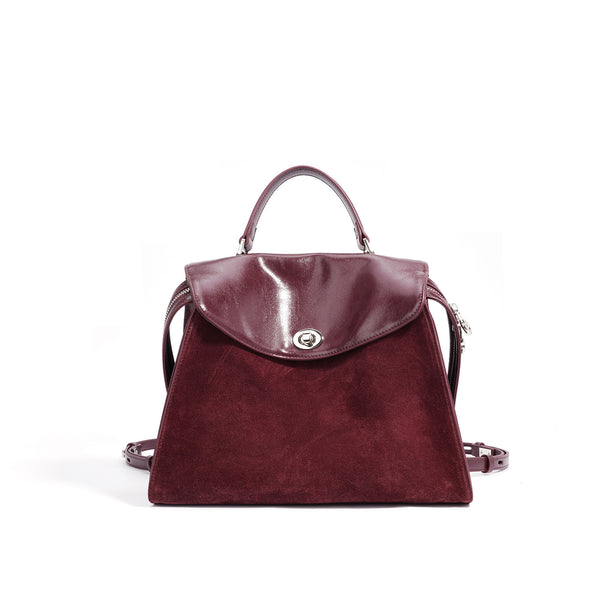 李記 | 原創手工真皮 | 二層研磨牛革で柔ら上質の手提包F9872號 – 李記手工真皮